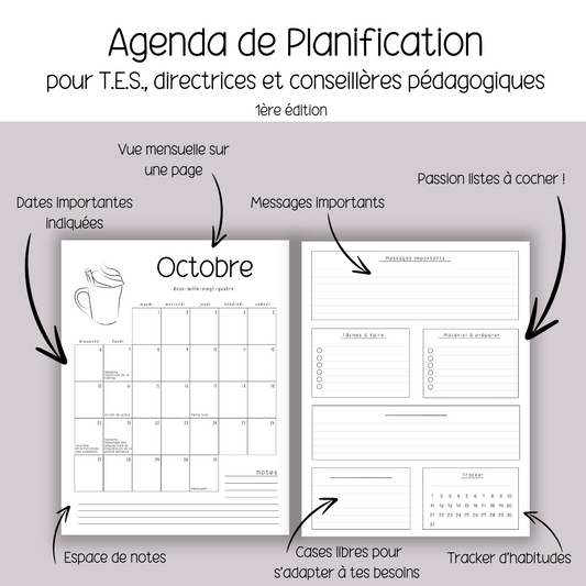Agendas et cahiers – Le Local de Péla